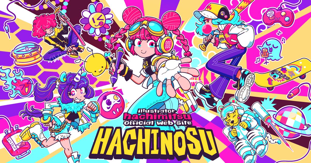 HACHINOSU - Illustrator hachimitsu Portfolio | イラストレーター hacimitsu（はちみつ ...